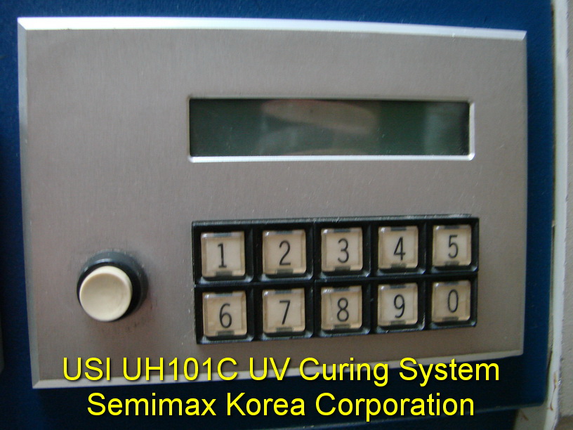 Semiconductor Equipment: Ultron Systems USI UH101C UV Curing System