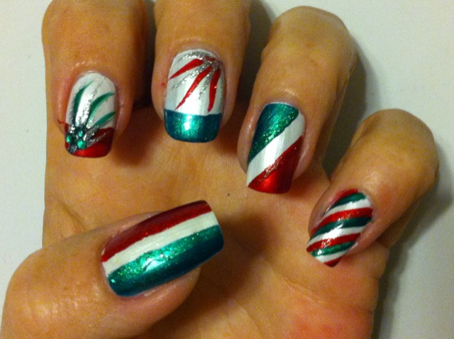 Gypsy's Glitter: Italian nails revised
