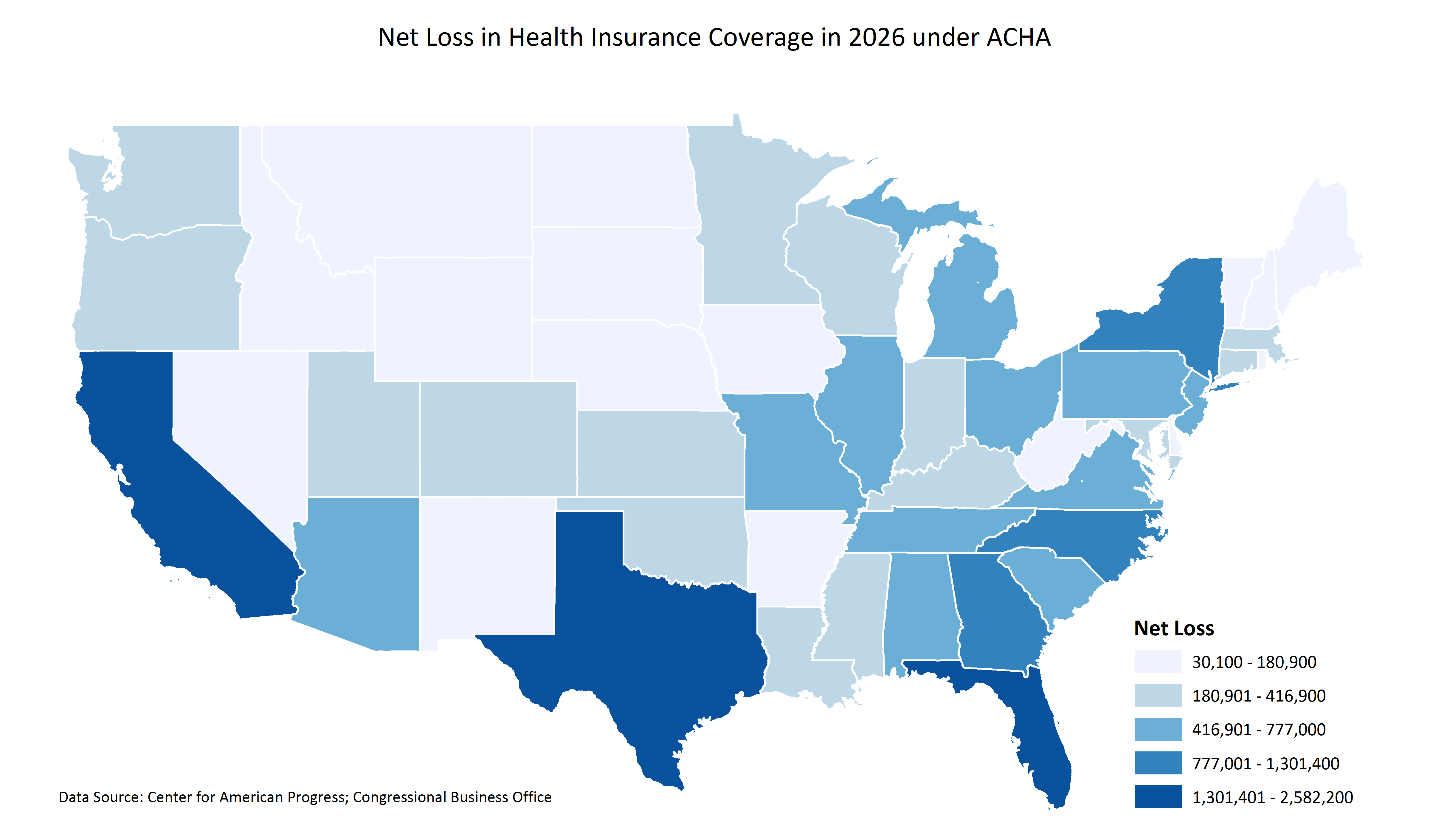 ACA Uninsurance Rates and Potential ACHA Effects - HealthLandscape
