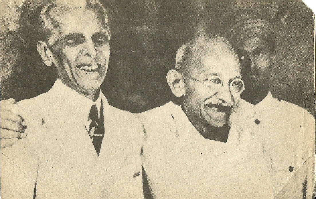 Message of Mahatma Gandhi through Philately etc.: Mahatma Gandhi with ...