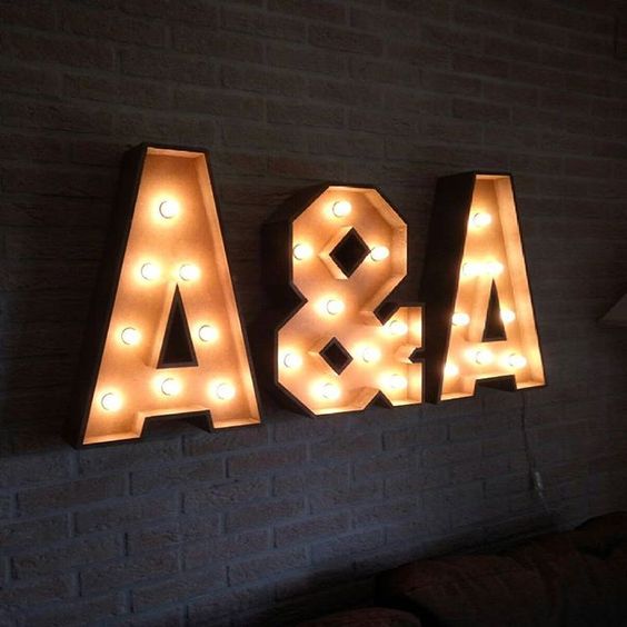 Tutorial aprende cómo hacer letras luminosas para decorar una fiesta ...