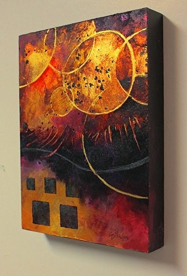 CAROL NELSON FINE ART BLOG: Mixed Media Abstract Painting ...