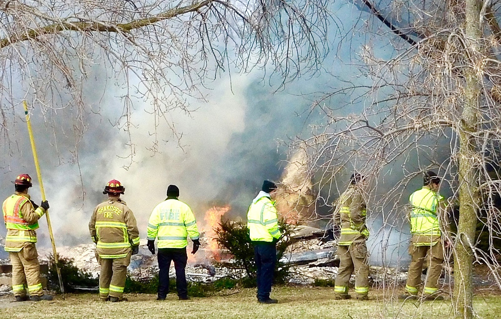 The View from Southwest Station: Burning down the house
