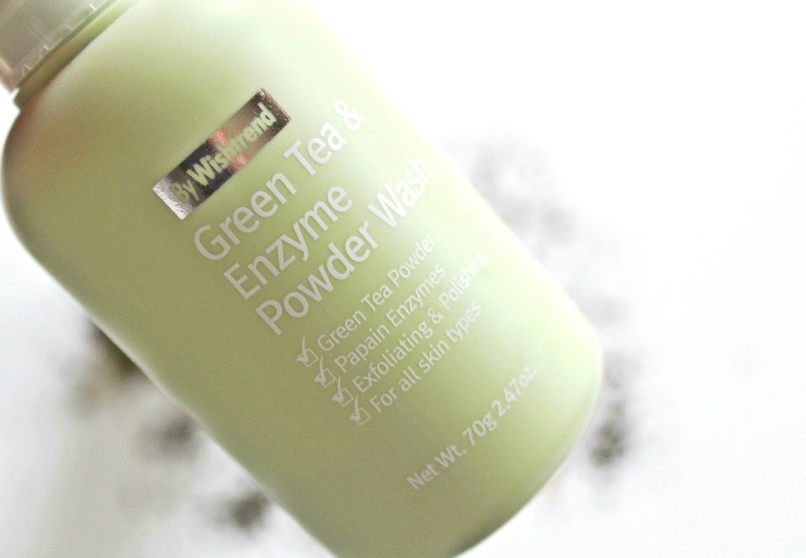 LAKKMATT BLOG: [ BY WISHTREND ] Green Tea & Enzyme Powder Wash