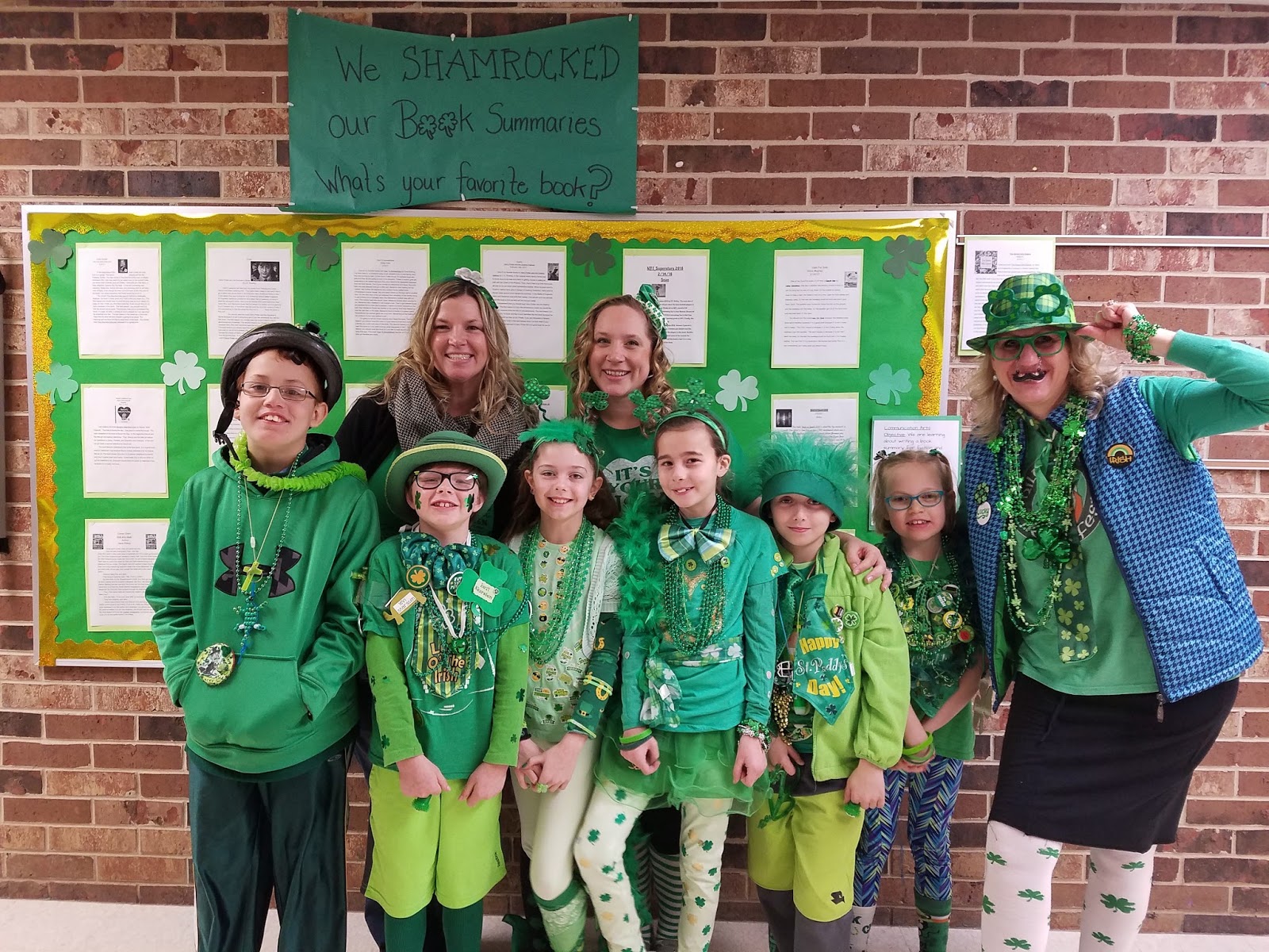 Parkview Third Grade : Wearing of the Green