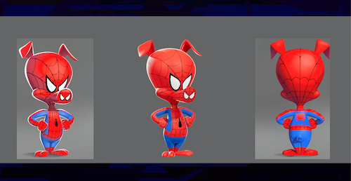 Spider-Ham Concept Art and Bonus Clip - Spider-Man: Into the Spider-Verse