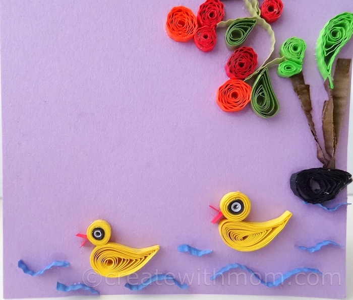 Paper Quilling Duck at Thelma Guerrero blog
