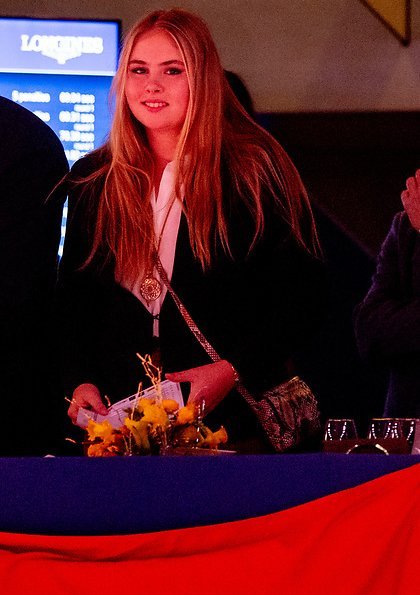 Dutch royal family attended the 60th edition of Jumping Amsterdam