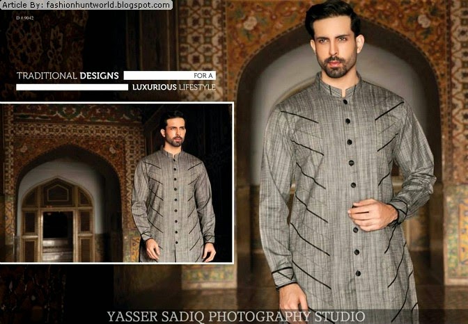 Eden Robe Eid Kurta Collection 2014 For Men | Eid Ul Azha Menswear ...
