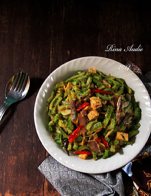 Oseng Pare Ikan Peda - DapurManis