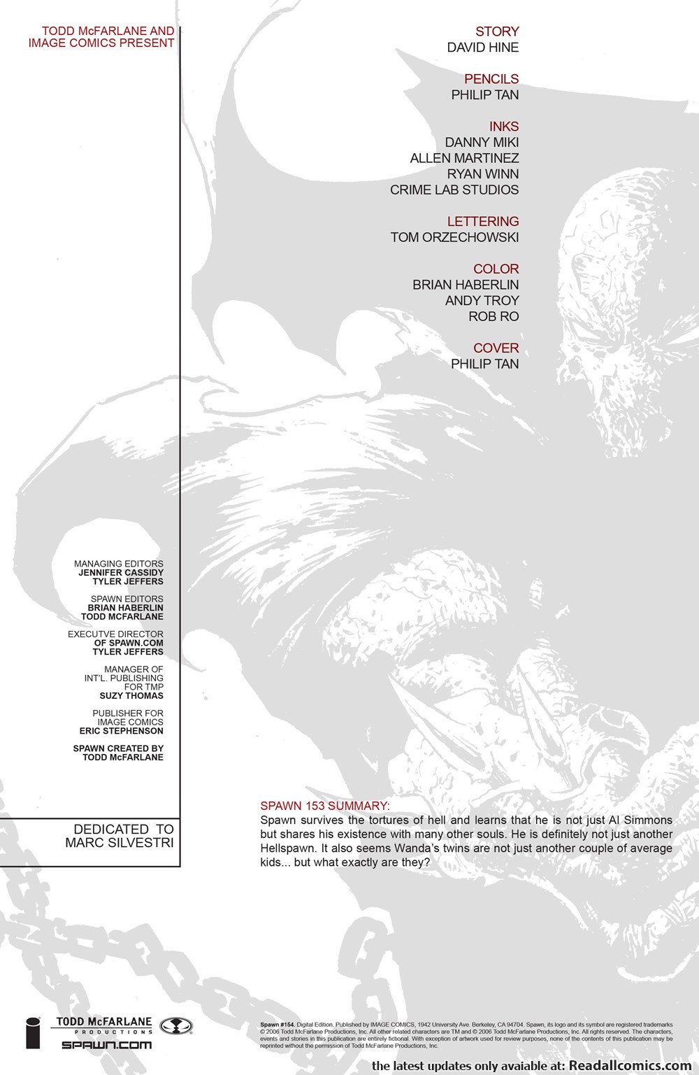 Spawn 154 2006 | Read Spawn 154 2006 comic online in high quality. Read ...
