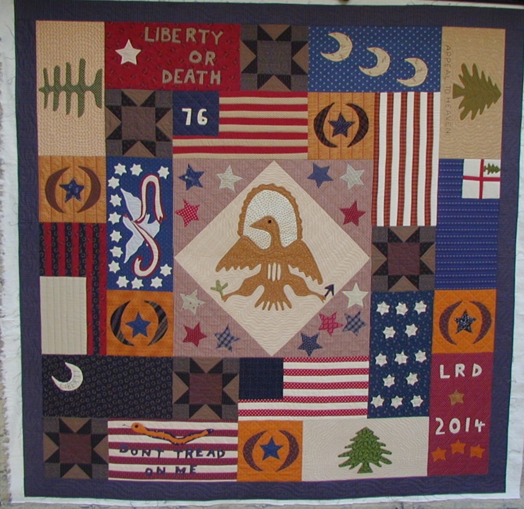 Moonbear Longarm Quilting: Lori's Flags of American Revolution