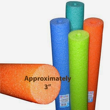 pool noodles: large pool noodles
