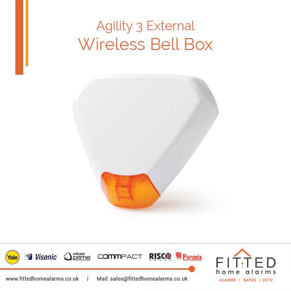 Fitted Home Alarms VisonicPowermaster : Agility 3 External Wireless ...