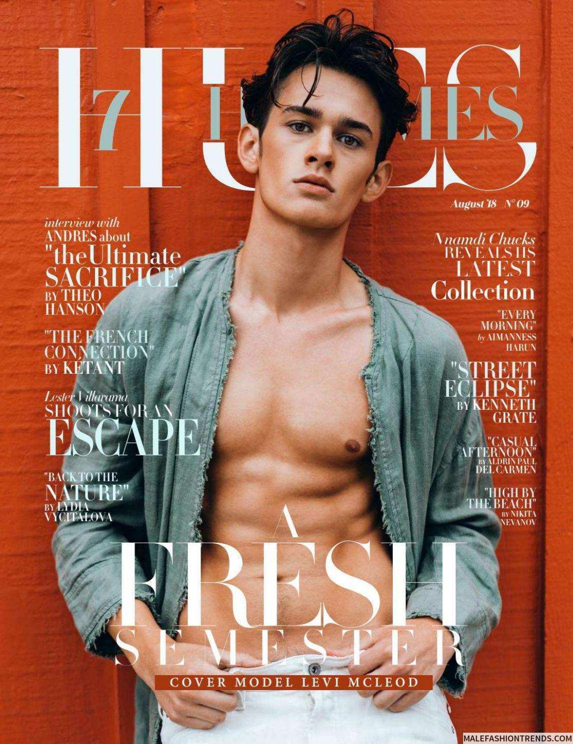 Levi McLeod para 7 HUES Magazine en fotos de Lester Villarama