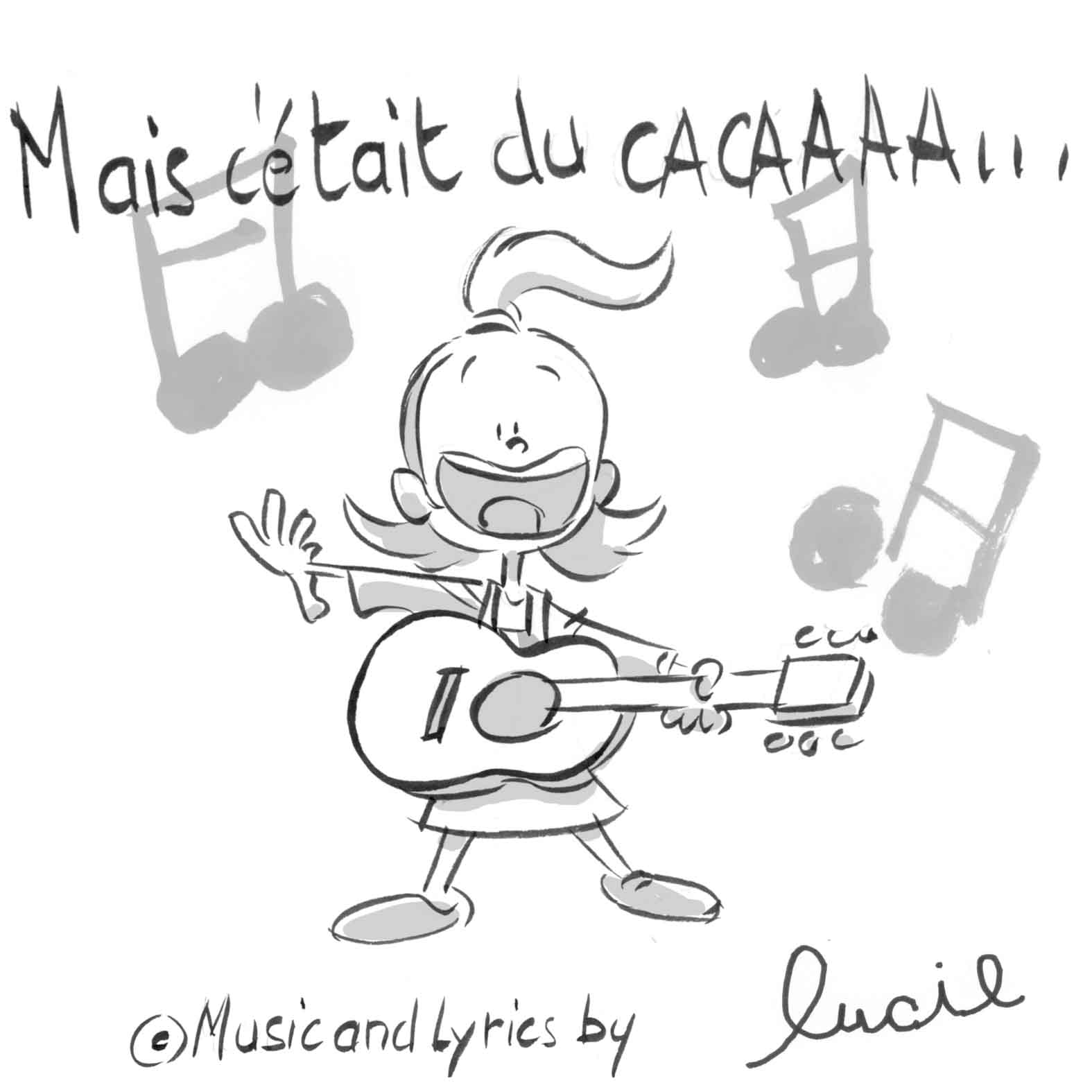 msieu Sylvain: Caca song