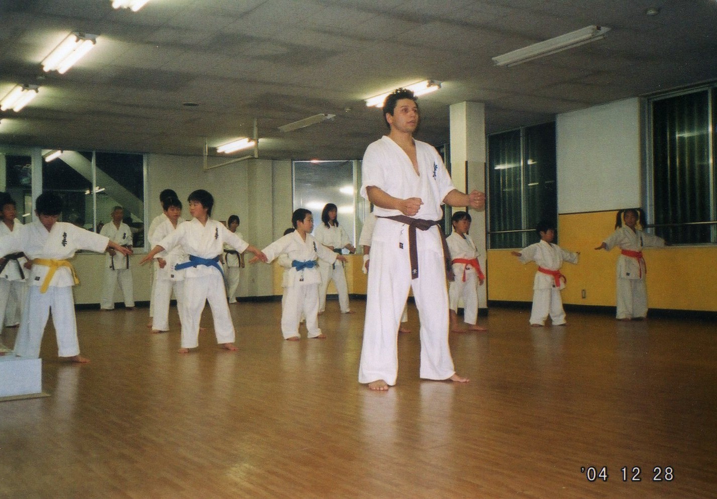 KARATE KYOKUSHIN Oishi Dojo Yamanashi 空手極真大石道場山梨: Sempai Nilton