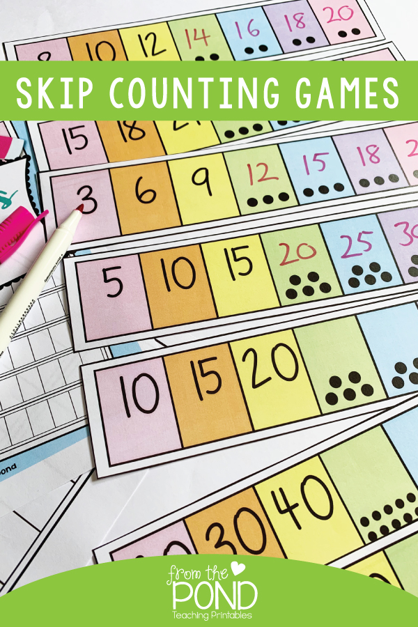 Skip Counting Fun | From the Pond