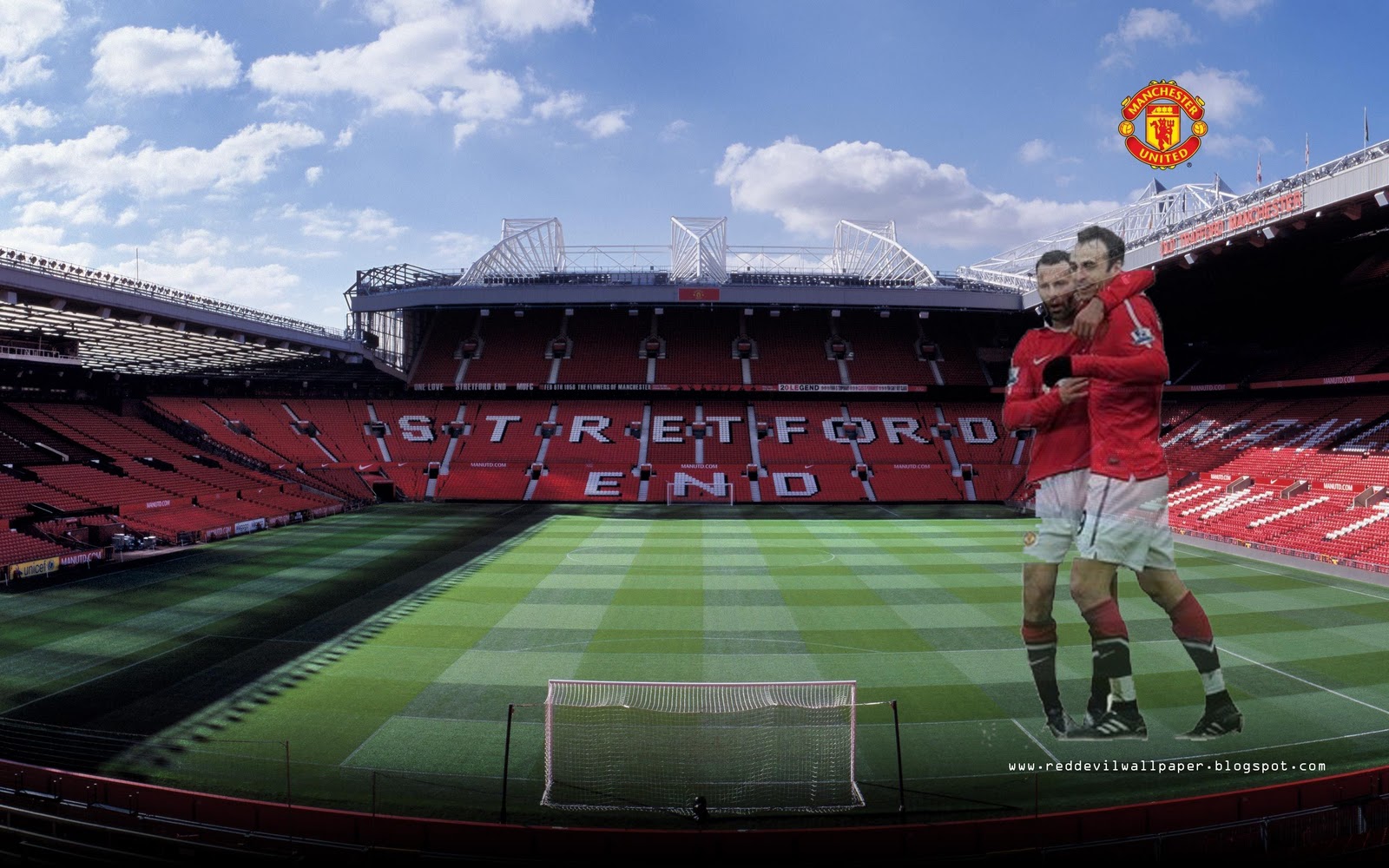 Manchester United Stretford End Wallpaper Man United | Malaysia No. 1 Fan
