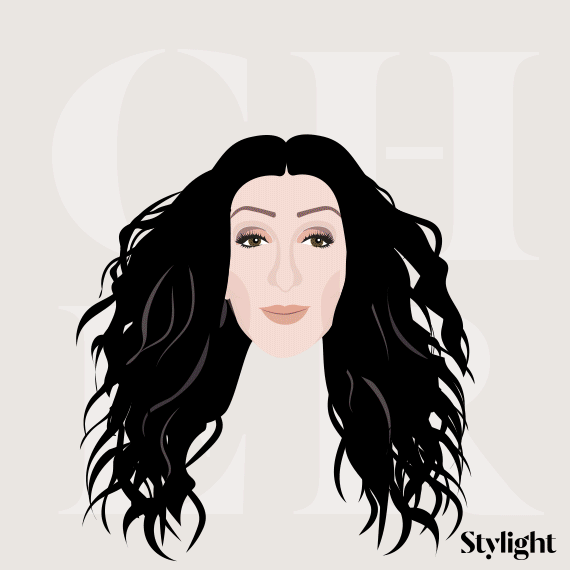 Cher's Greatest Looks #Infographic - Visualistan