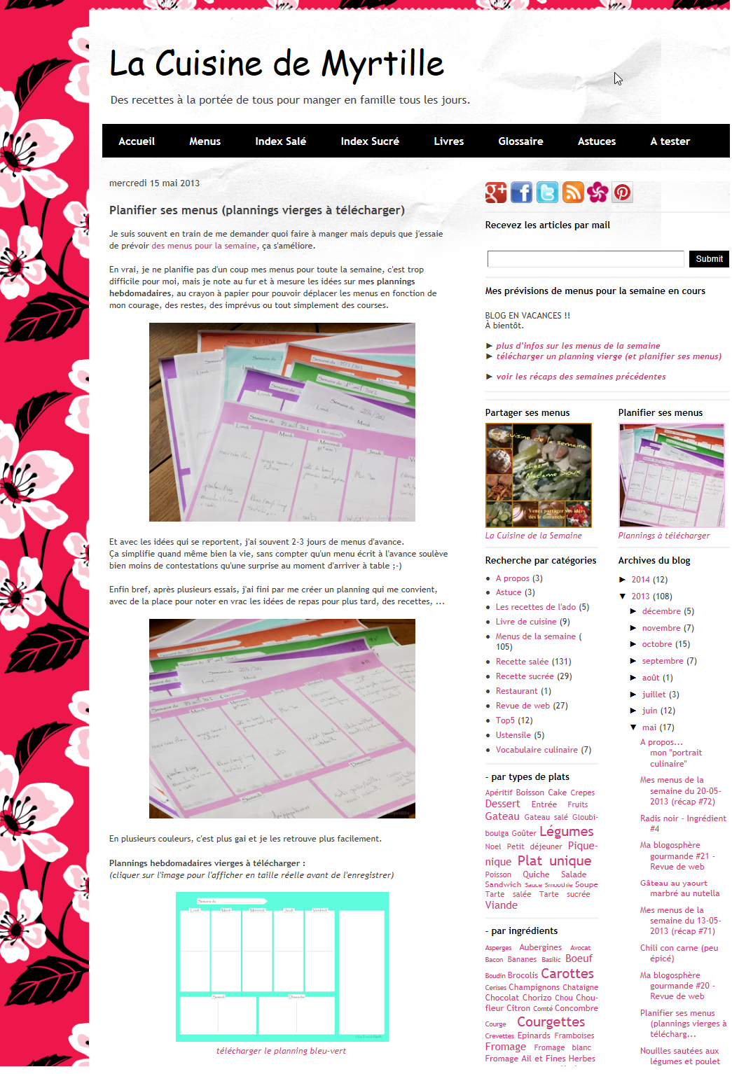 Au restaurant du FLE: 6 - Le chef cuisinier propose un menu