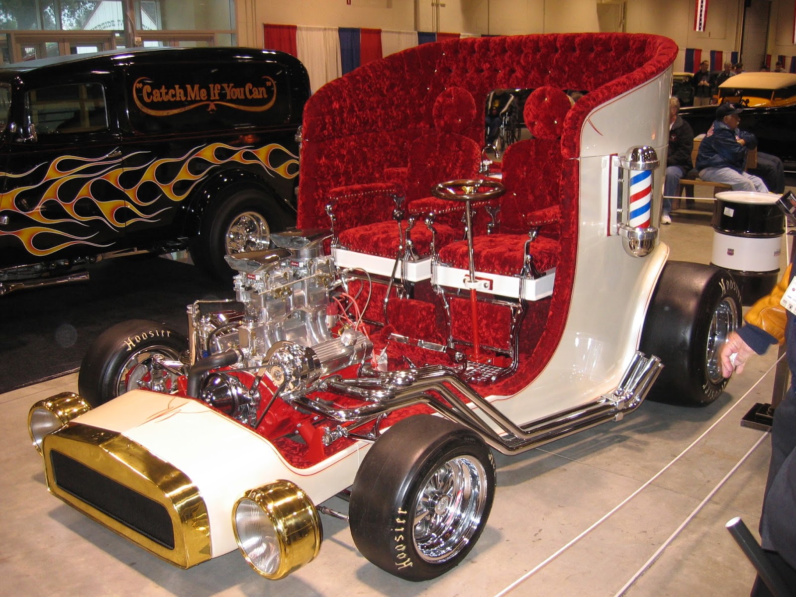 HOT RODS and JALOPIES: THE BARBER CAR....It was right here in our home ...