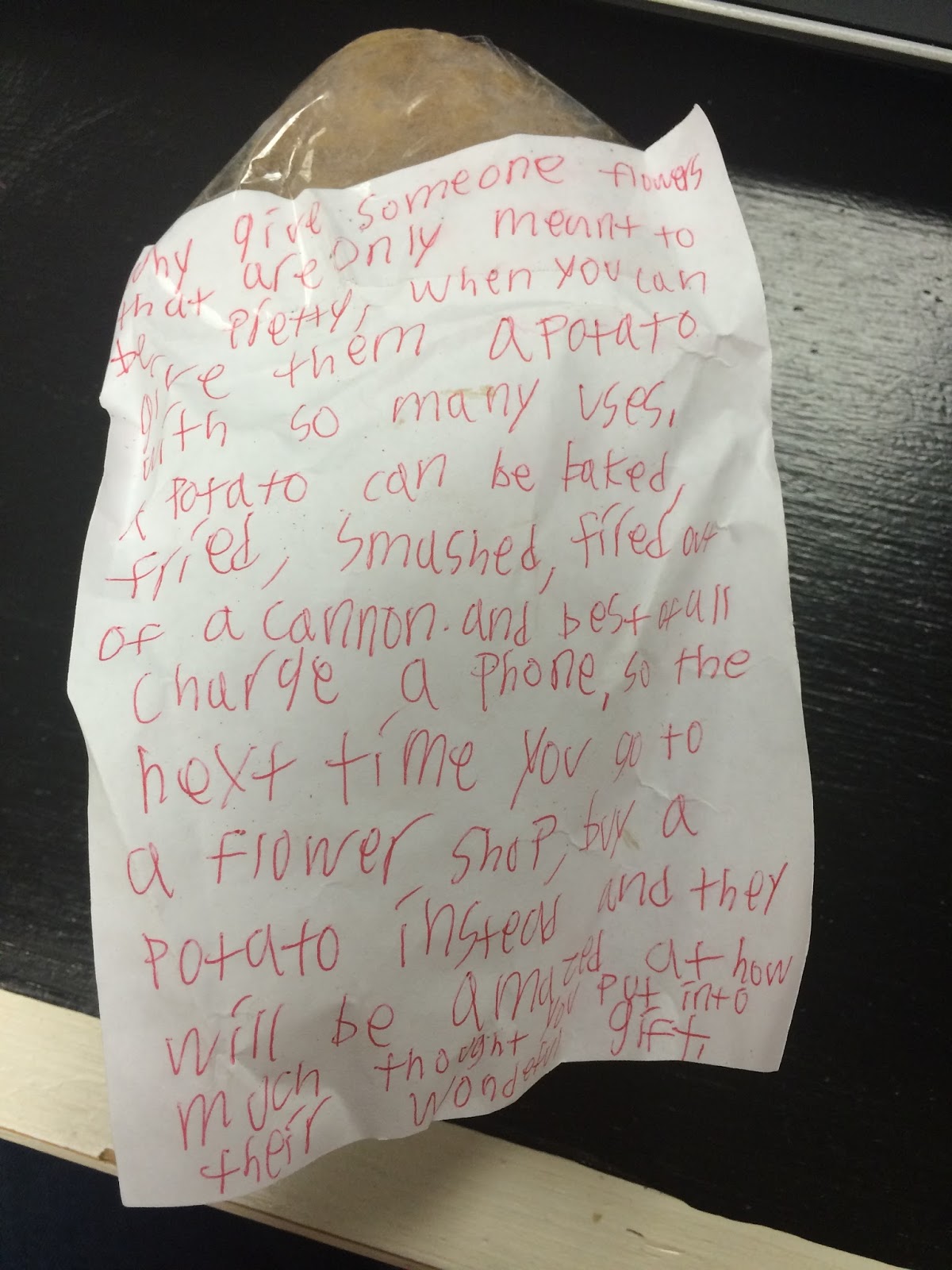 Traveling Solo: Potato Poem