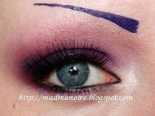 Madam Noire Makeup Studio: Purple smoke