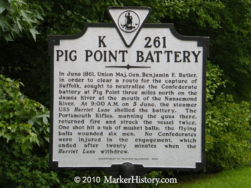 Jollett Etc.: Sepia Saturday: A Blast at Pig Point