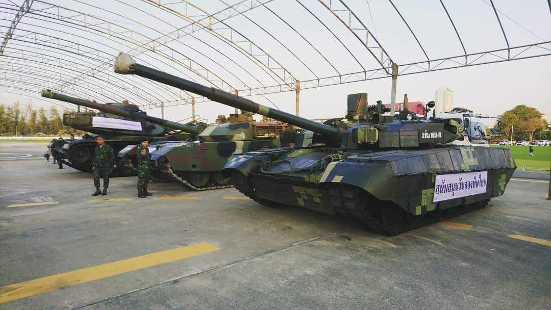 THAIDEFENSE-NEWS: รถถังหลัก 3 แบบ ของกองทัพบกไทย