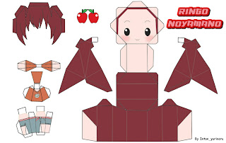 Akito Shion: Air Gear Chibi Papercraft Part 1