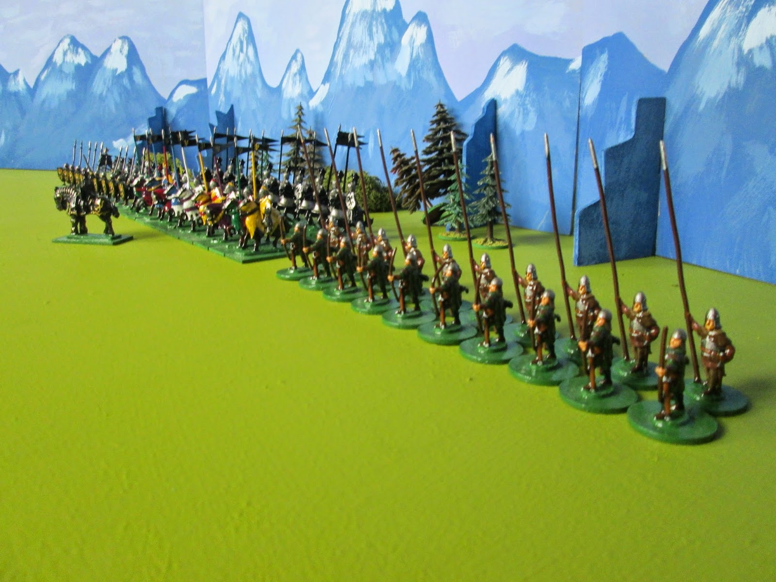 BENEATH HIS SANDALLED FEET: BOSSONIAN ARCHERS AND AQUILONIAN ARMY REVIEW