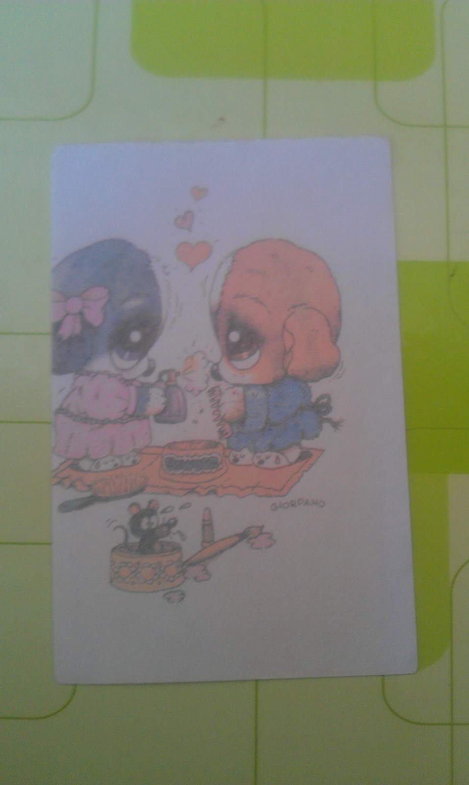 CARTAS PERFUMADAS: SAD SAM