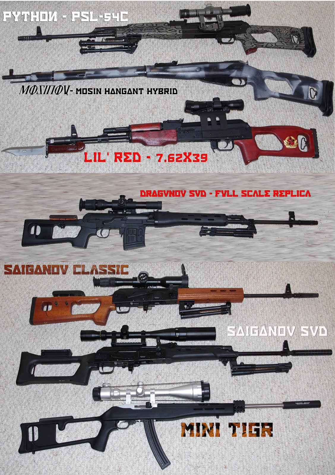 Dragunov | Dragunov SVD & Tiger SVD | Pinterest