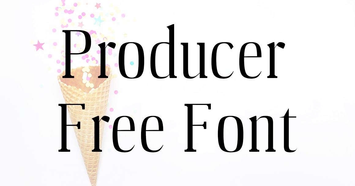 DLOLLEYS HELP: Producer Free Font