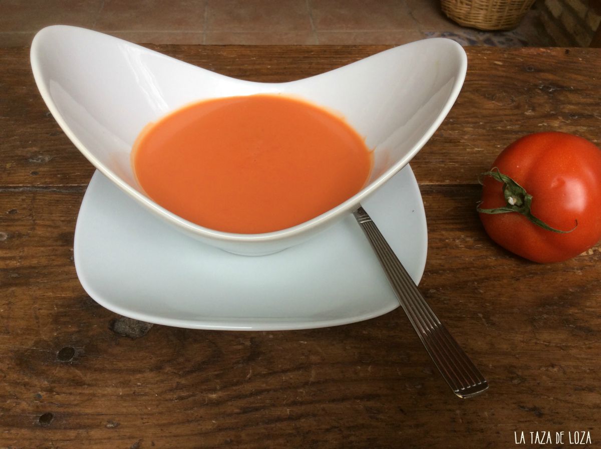 Gazpacho Andaluz Receta - Familiar | La Taza de Loza