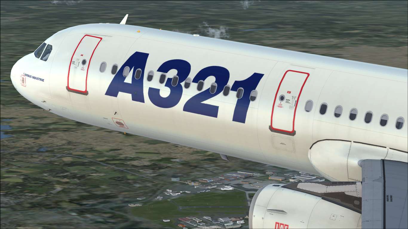 Texturas Brasileiras: Airbus House Colors F-WWIA Airbus A321