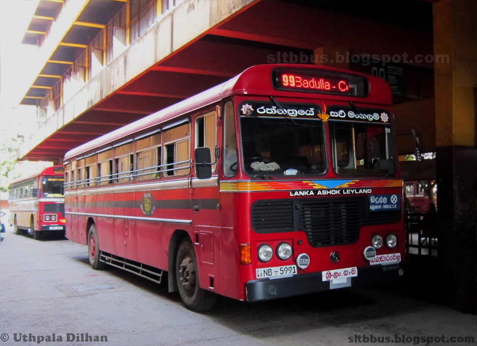 SLTB buses - ශ්‍රී ලංගම බස්: Ashok Leyland Viking Turbo 59 seater bus ...