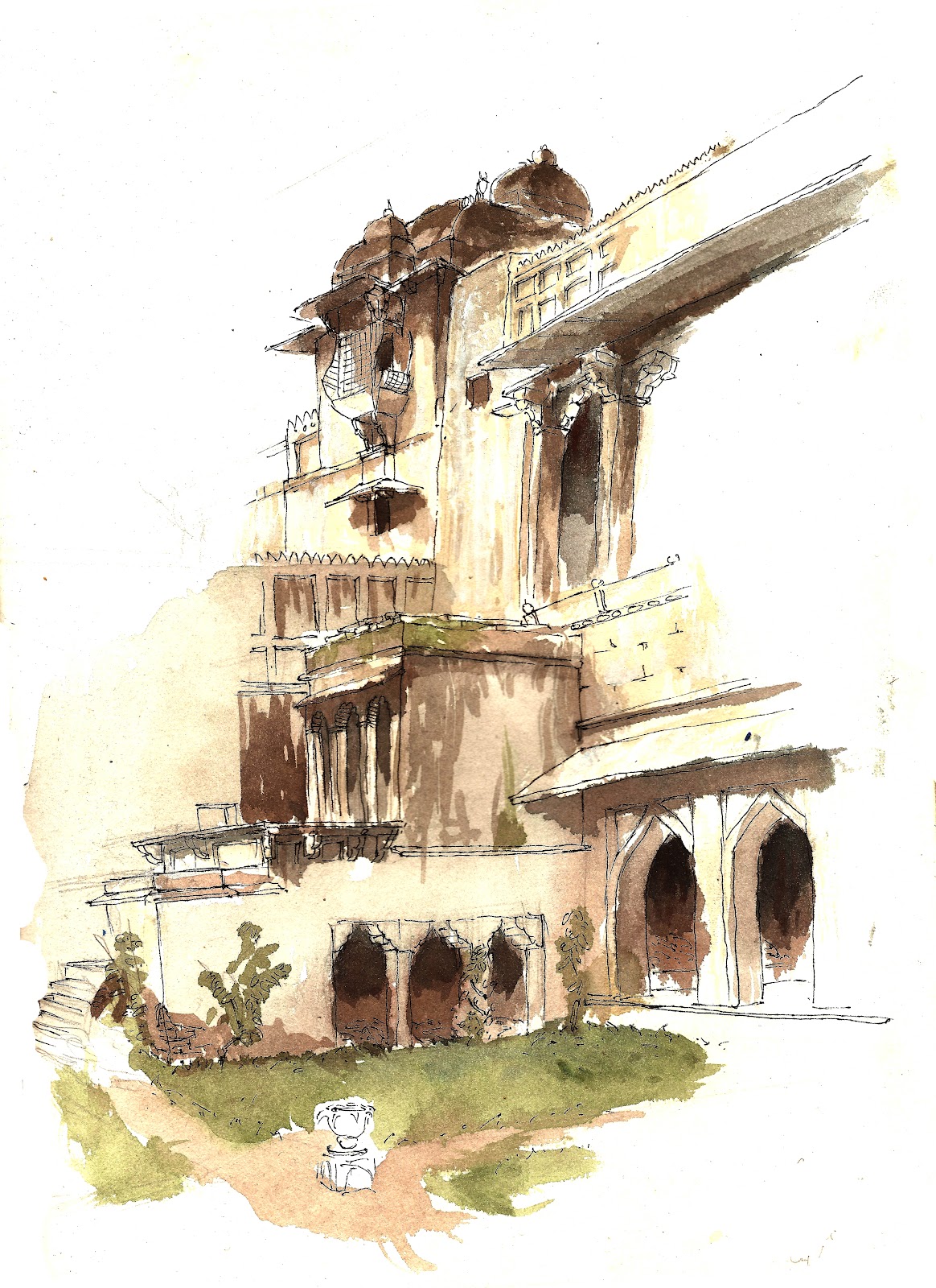 benjamin baret illustrations: croquis