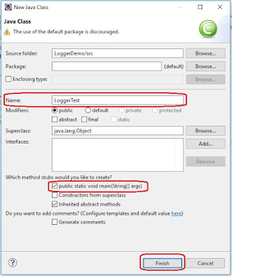 Tutorial Sederhana Menambahkan Logger pada Java - I Love, I Share