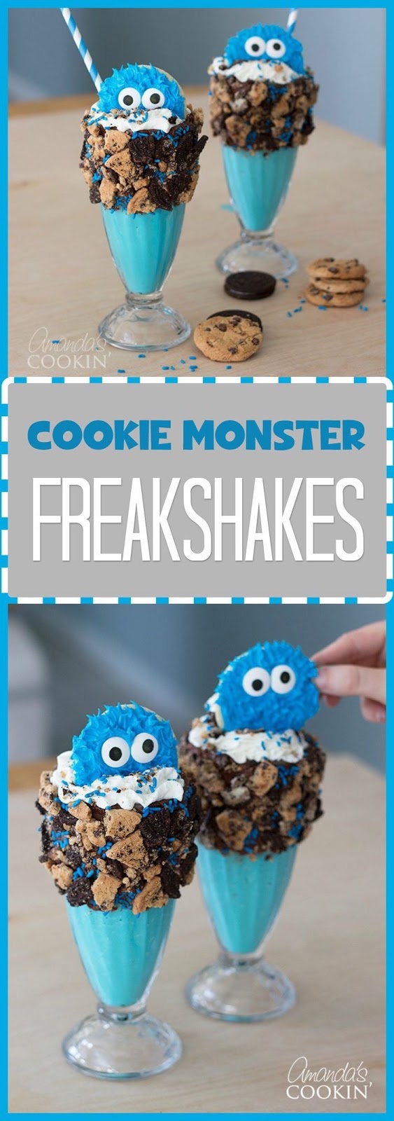 Easy Cookie Monster Snacks