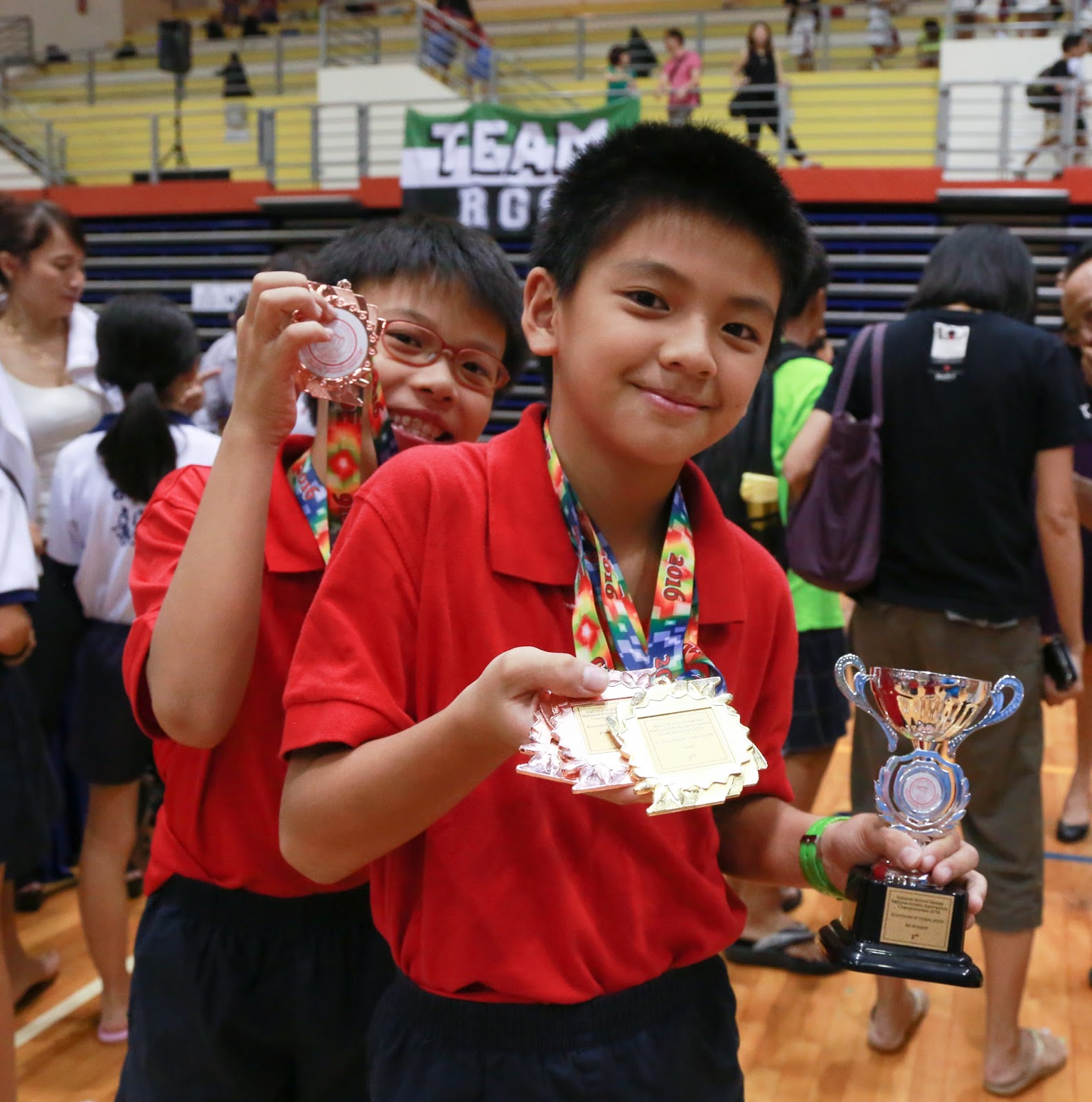 Nanyang Artistic Gymnastics Blog: prize-giving ceremony in school and ...