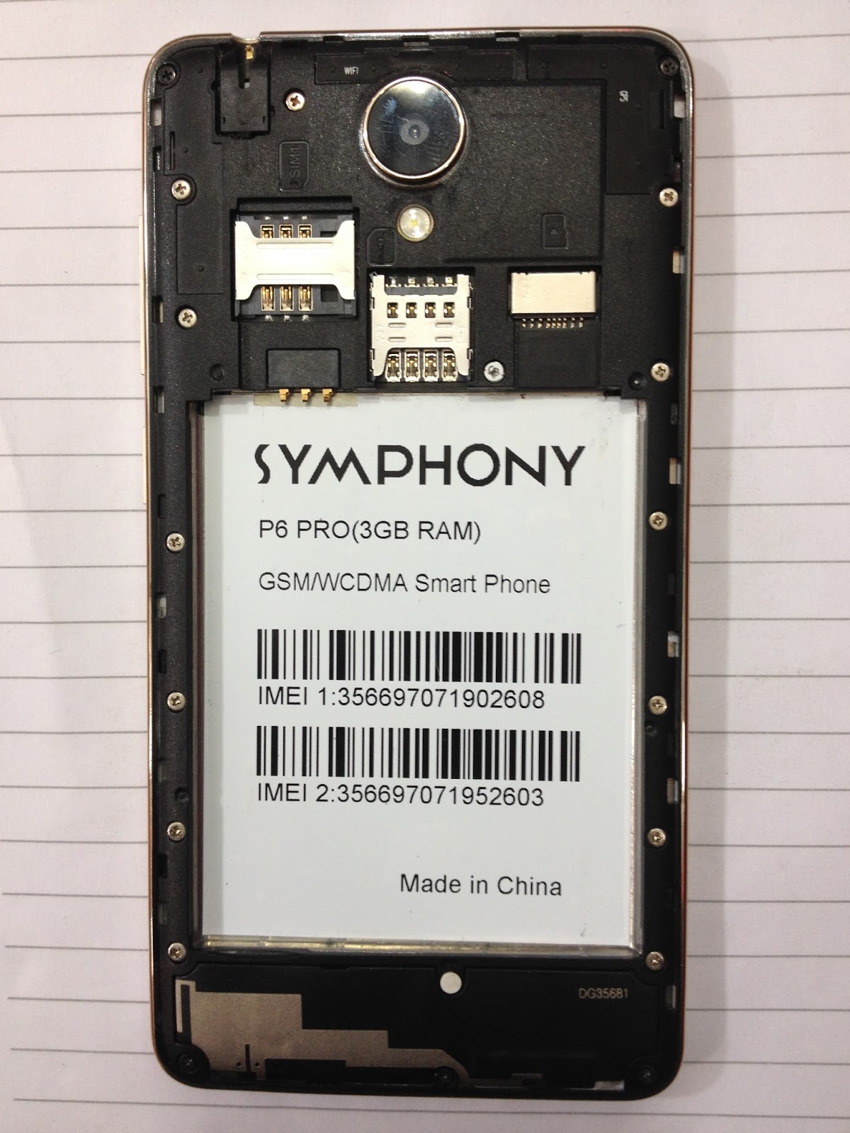 || FIRMWARE ROOM ||: SYMPHONY P6 PRO 3GB RAM FIRMWARE FLASH FILE 100% ...