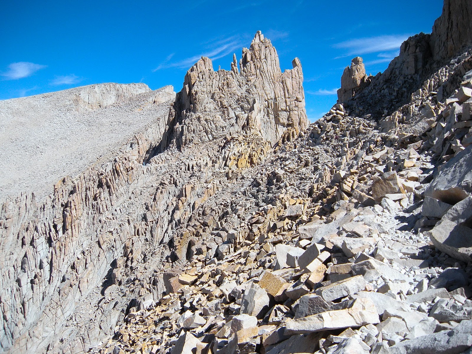 Life is a mountain.: Mt. Whitney, CA