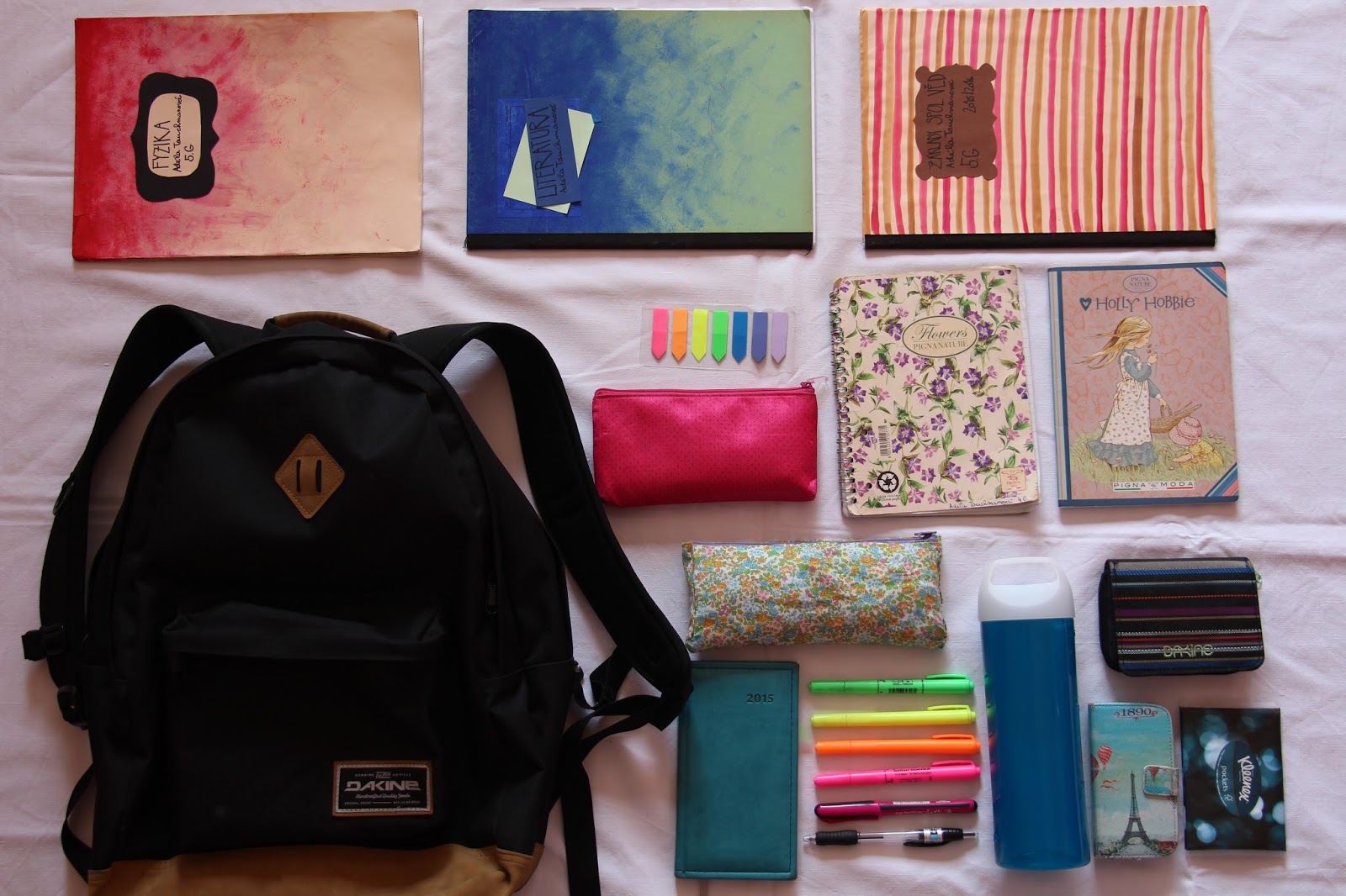 What is in my school bag