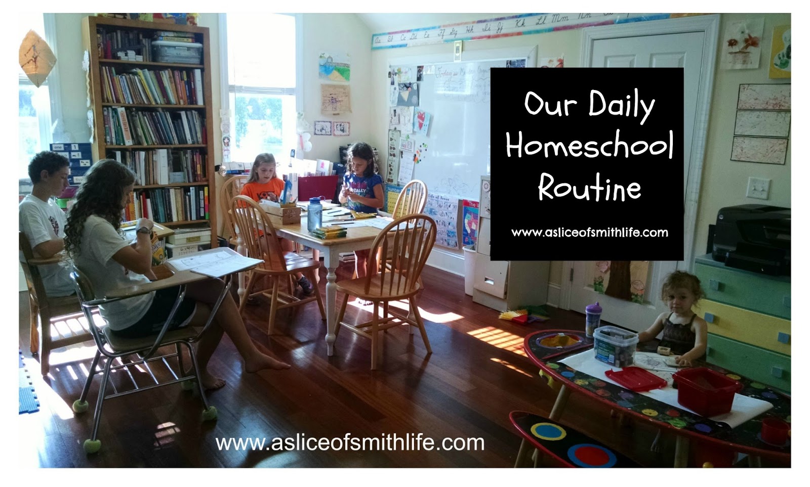 A Slice of Smith Life: Our Daily Homeschool Routine
