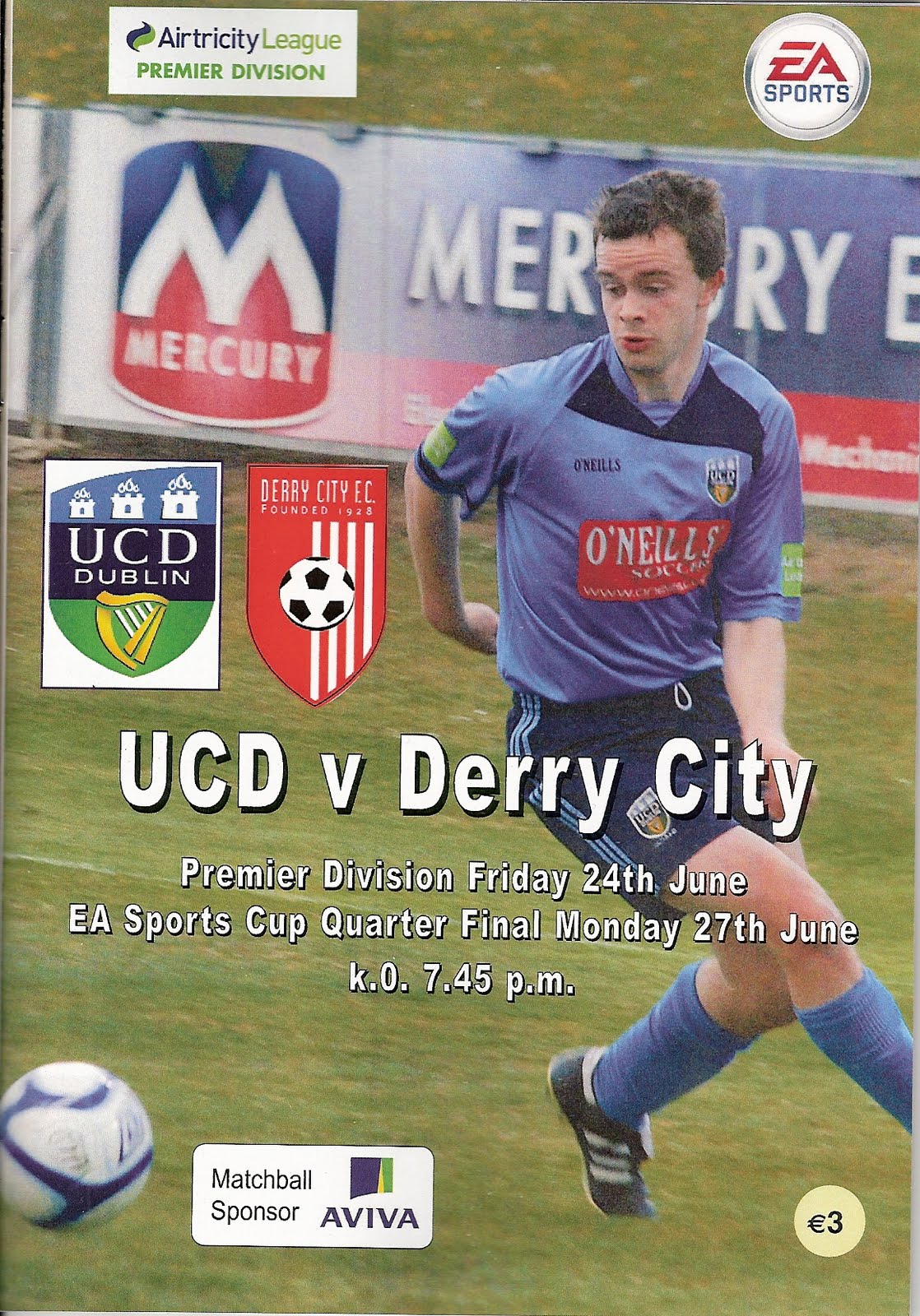 Pie and Mushy Peas: University College Dublin FC