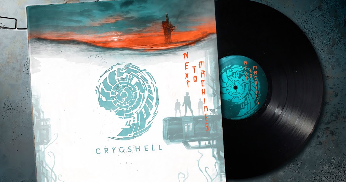 Next to Cryoshell: "Next to Machines" cover concept. Vinyl maybe?
