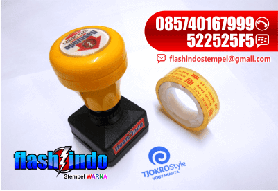 Stempel logo resmi warna