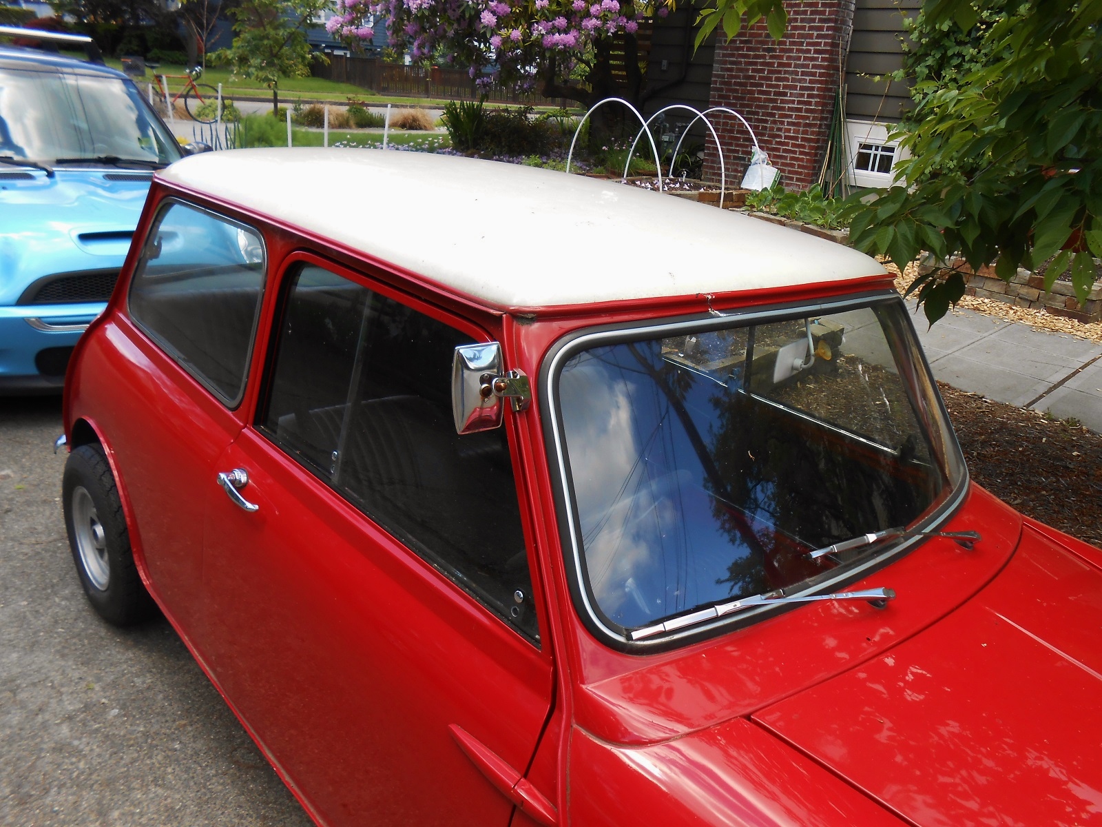 Seattle's Parked Cars: 1969 Austin Mini 1000